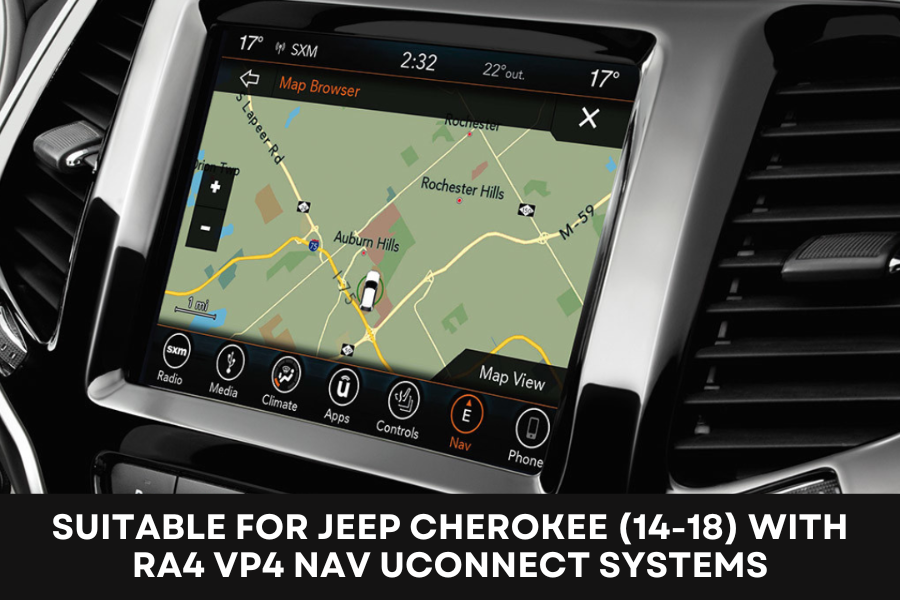 Add a rear camera to Chrysler, Dodge, Jeep (With Uconnect 8.4AN/ RA4 ...