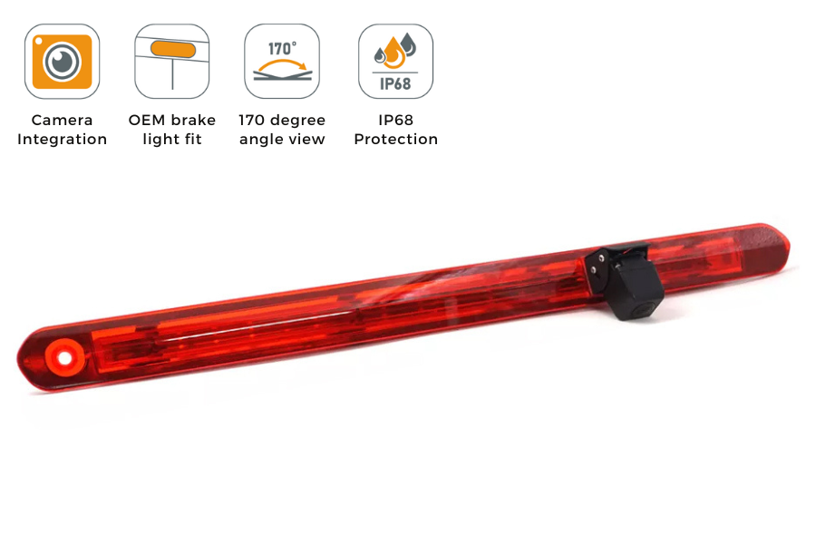 Mercedes Vito (2016 Onwards) high level brake light camera (TAIL LIFT DOOR)