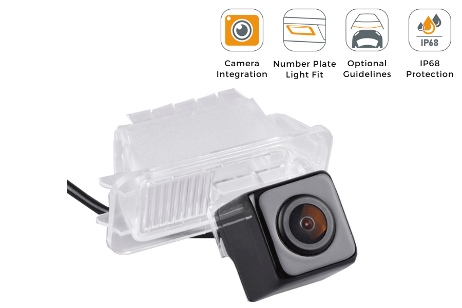 Ford (Various models) reverse view rear number plate light camera