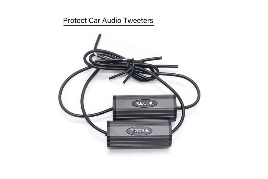 RECOIL Tweeter Bass Blockers/ Filter/ Capacitors (PAIR) 0 to 5.6kHz at ...