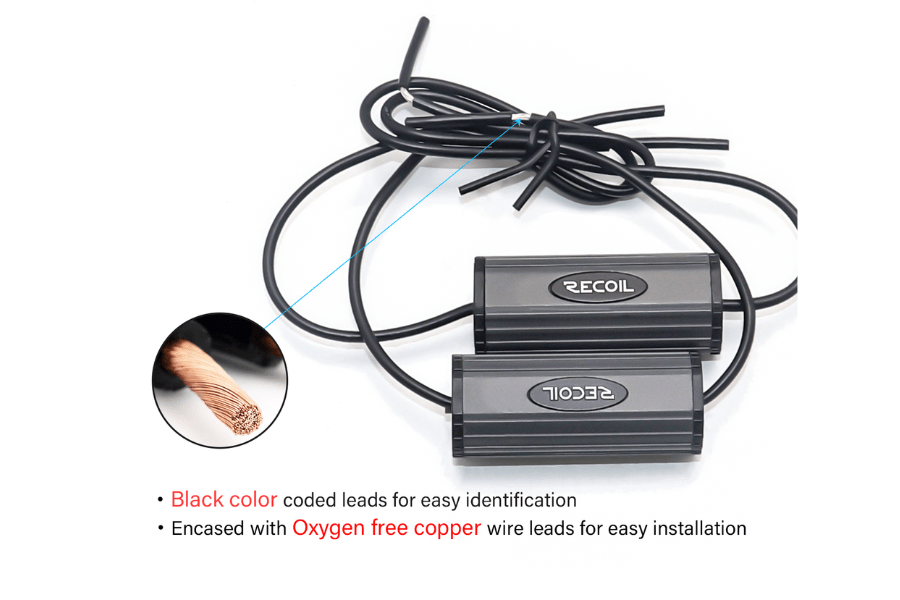 RECOIL Tweeter Bass Blockers/ Filter/ Capacitors (PAIR) 0 to 5.6kHz at ...