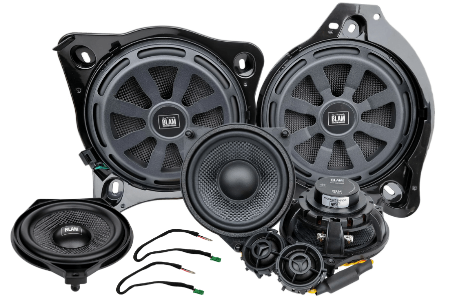 BLAM RELAX MB-Series Mercedes Benz car sound system upgrade fitting kit ...