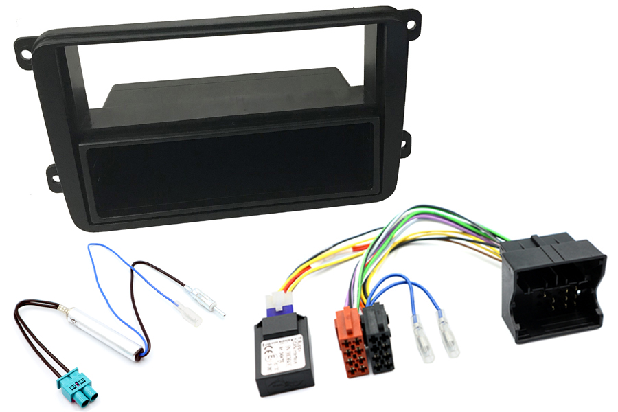 Volkswagen Single DIN car stereo upgrade fitting kit (Without SWC ...