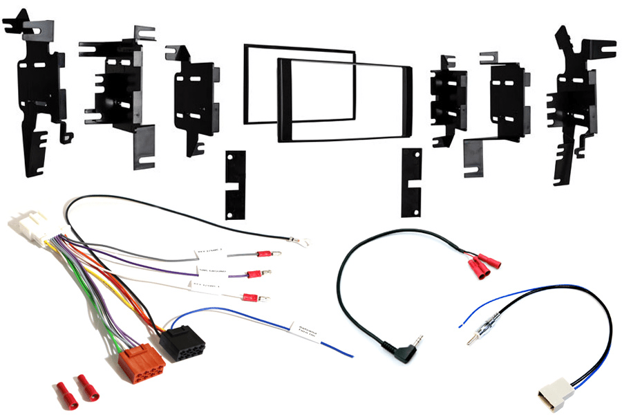 Nissan Juke (2010-2014) Complete Double DIN fitting kit (RESISTIVE ...