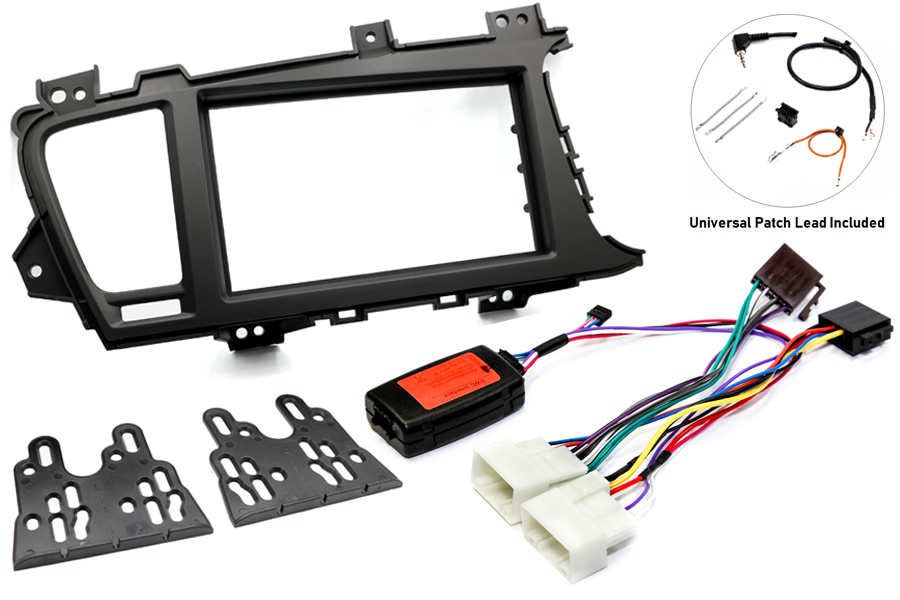 Kia Optima (2010-2014) Double DIN car stereo upgrade fitting kit ...