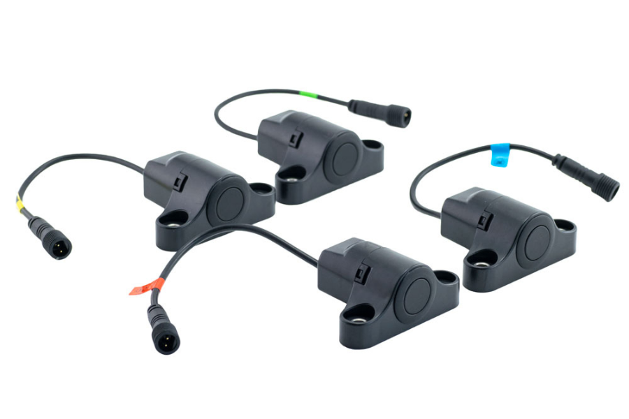12V-24V Commercial Vehicle, Truck, Van Rear Parking Sensor Kit With ...