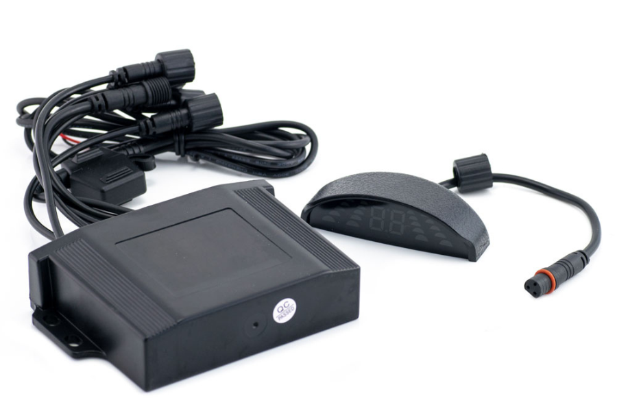 12V-24V Commercial Vehicle, Truck, Van Rear Parking Sensor Kit With ...