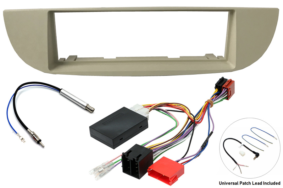 Abarth/ Fiat 500 (2008-2016) Single DIN car stereo upgrade fitting kit ...