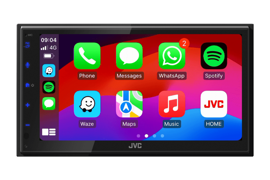JVC KW-M595DBT CarPlay Android Auto DAB Stereo | InCarTec