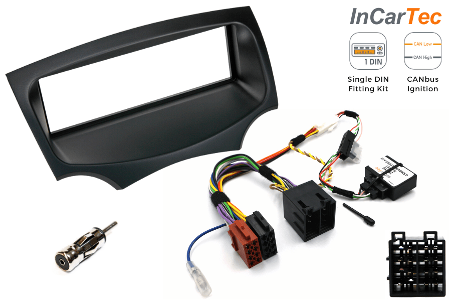 Ford KA (2009-2016) Single DIN car stereo upgrade fitting kit (WITHOUT ...