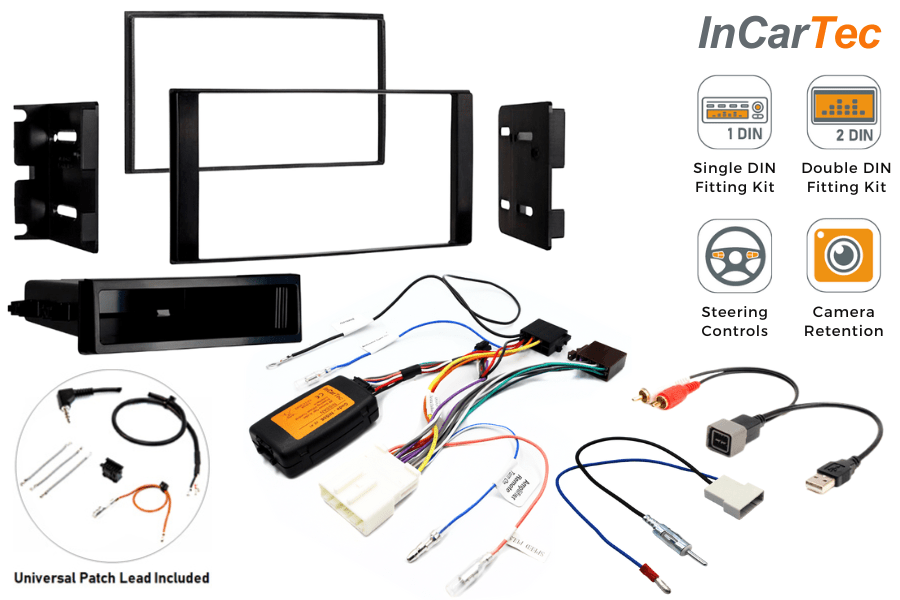 Nissan NV200 (2014-2019) Single/ Double DIN car stereo upgrade fitting ...