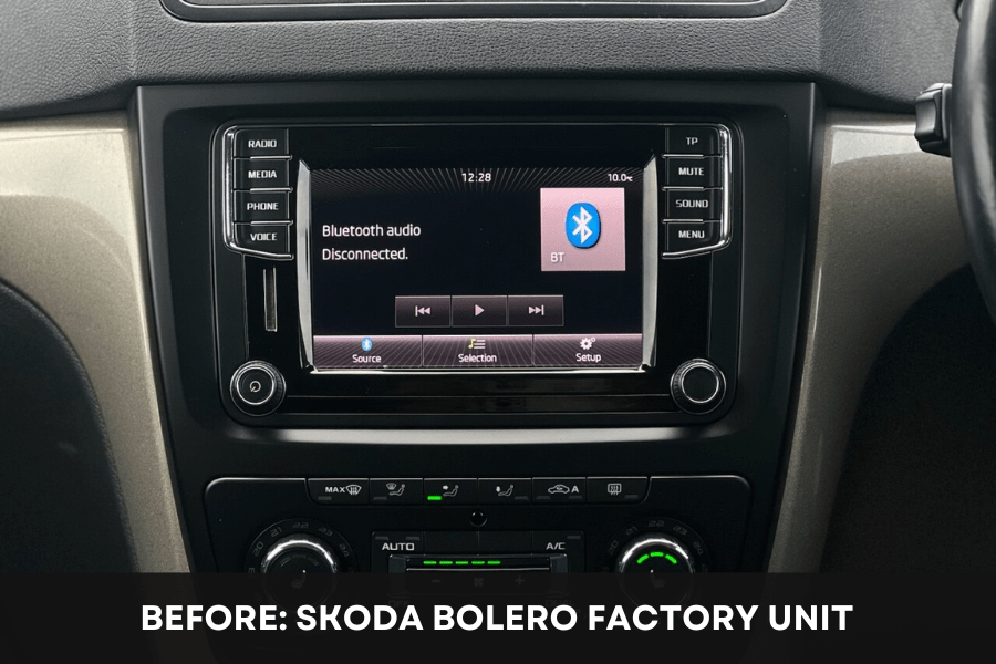 Skoda Yeti (14-17) Double DIN stereo upgrade fitting kit (Climate ...