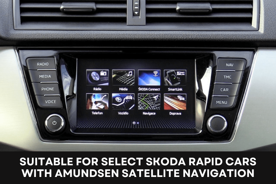 Add a rear camera to Skoda car models with High/Columbus and Standard ...