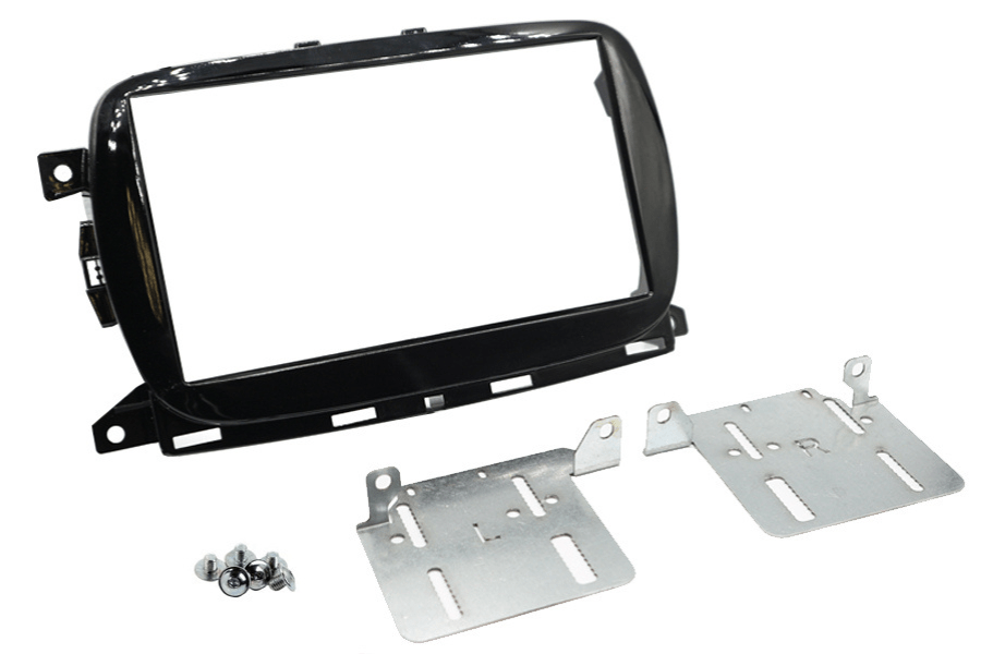 Abarth/ Fiat 500 (2016-2021) Double DIN car stereo upgrade fitting kit ...