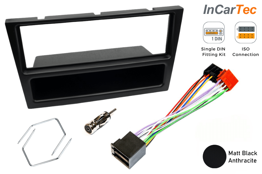 Vauxhall, Opel, Holden (Pre 2006/ ISO) Single DIN car stereo fitting ...