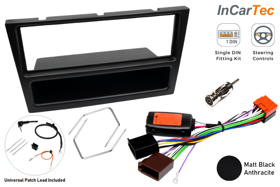 Vauxhall, Opel, Holden (Pre 2006/ ISO) Single DIN car stereo fitting ...