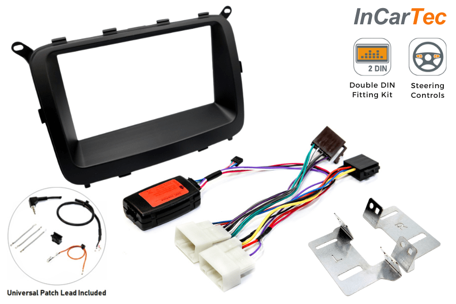 Kia Carens 3rd Gen (RP) (2013-2017) Double DIN car stereo upgrade ...