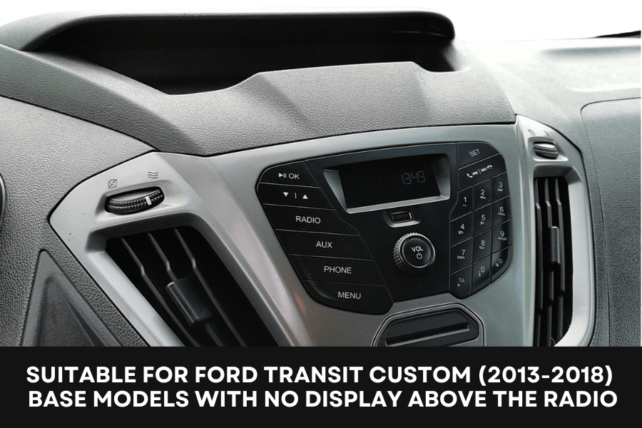 Ford Transit Custom (12-18) Double DIN car stereo fitting kit (WITHOUT ...