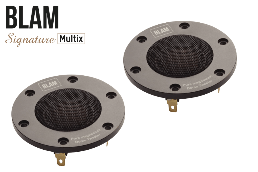 BLAM TSM 25 MG70 Car Tweeters | Black | Incartec
