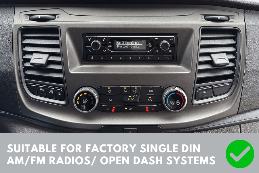Ford Transit Custom 2018–2024 Pioneer SPH-EVO98DAB Stereo Upgrade Kit ...