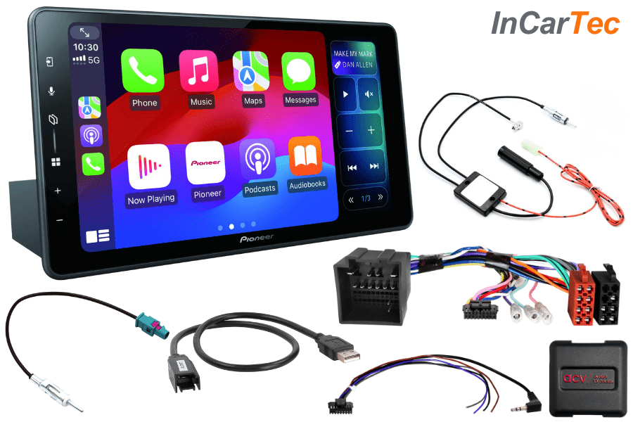 Ford Transit Custom 2018–2024 Pioneer SPH-EVO98DAB Stereo Upgrade Kit ...