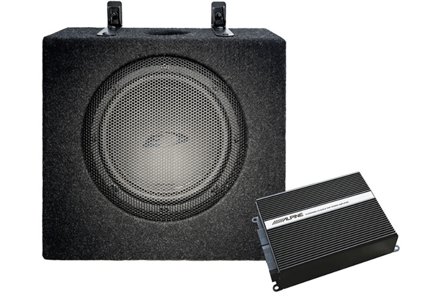 Alpine SPC-W84AT6-2 DSP Amplifier & Subwoofer | VW Transporter T6 / T6 ...