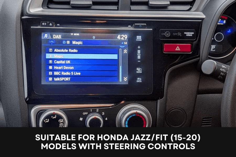 Honda Jazz / Fit (2015–2020) Pioneer 9” Fitting Kit | InCarTec